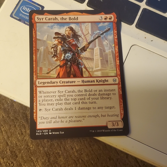 Other | Syr Carah The Bold Magic Card | Poshmark